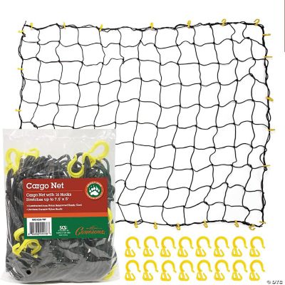Grizzly Gear Automotive Large Bungee Cargo Net w 16 Durable Hooks - 7 ...