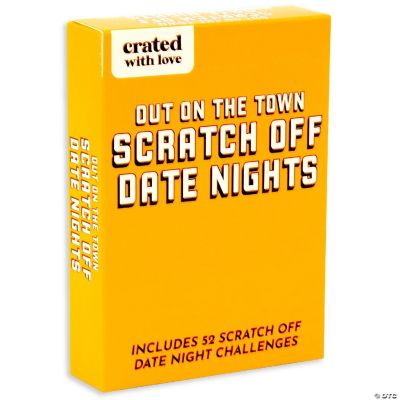 Crated With Love: Out On The Town Scratch Off Date Night Challenges ...