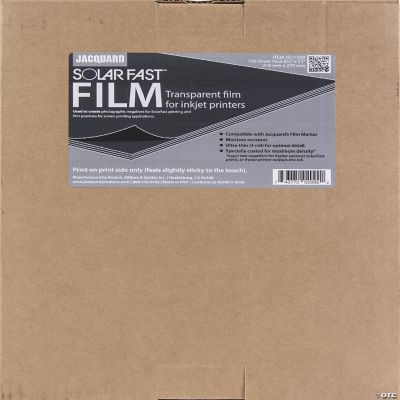 Jacquard SolarFast Film 100/Pkg