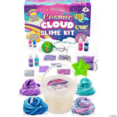 GirlZone Cosmic Cloud Slime Kit, Premade Galaxy Slime Kit with Slime ...