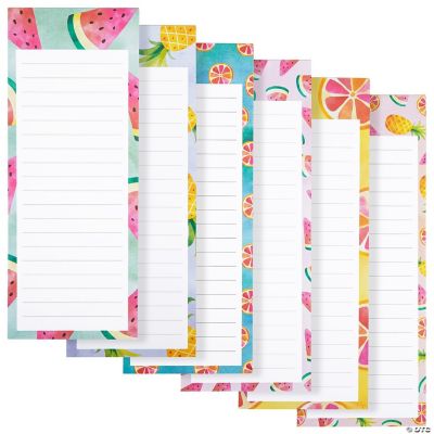 6-Pack Magnetic Grocery List Pad for Fridge- Cute Shopping List Paper ...