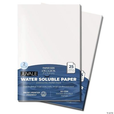 Spy Paper Dissolving Note Pad (4.25 x 2.75 in., 2 Pack) | Oriental Trading