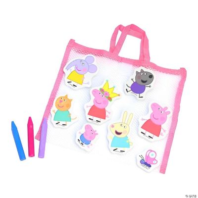Peppa Pig 8-Piece Bath Playtime Set | Oriental Trading