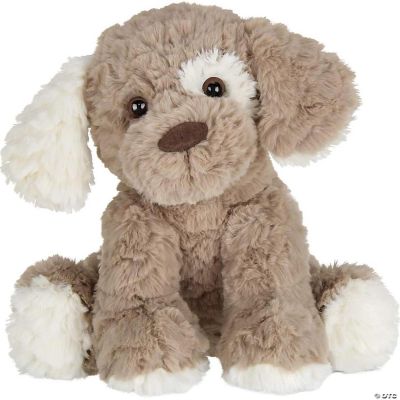 Beige and Brown Dog 11 Inch Stuffed Dog - Puppy Stuffed Animal - Plush Dog