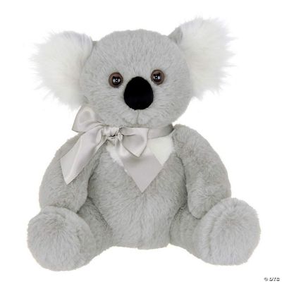 Kasey Plush Koala Stuffed Animal, 12" tall gray plush toy stuffed ...