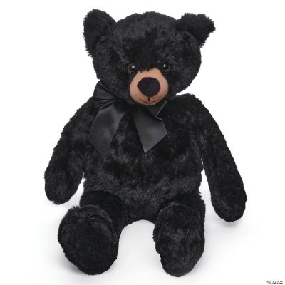Scout Plush Toy Stuffed Animal Black Bear Teddy, 16" | Oriental Trading