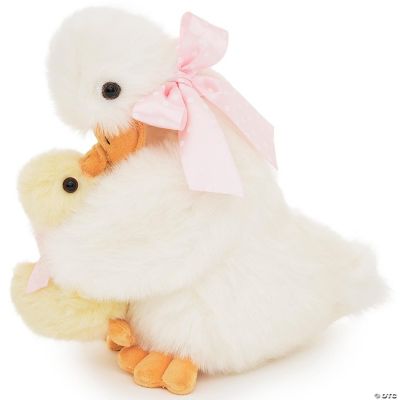 Duck with Duckling Stuffed Animal, Daisy and Duckie, 10 inches