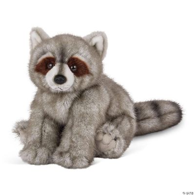 Rocko Plush Stuffed Animal Raccoon with Soft Faux-Fur, 13 inches ...
