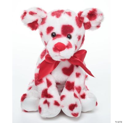 Collection Romantic Rover Stuffed Animal Plush with Hearts & Bow Puppy ...