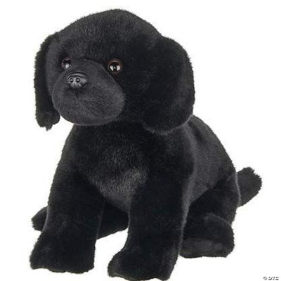 Chase The Labrador Black Dog Plush, 13 Inch Black Lab Stuffed Animal ...