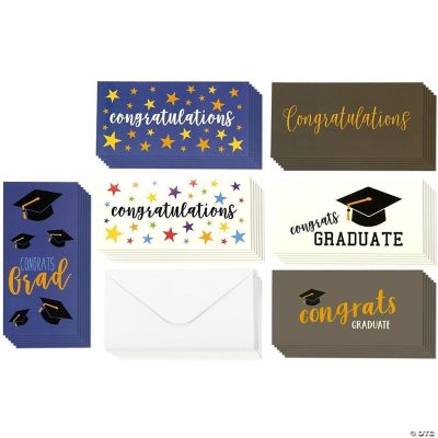 36 Pack Graduation Money Holder, Gift Cards with Envelopes for School ...