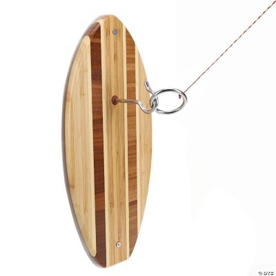 Pacific Shore Games Striped Wooden Hook and Ring Game - Outdoor Games ...