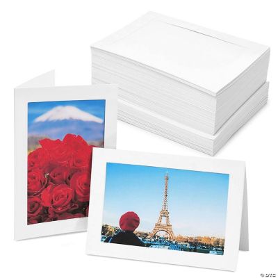 48-Pack Photo Frame Cards with Envelopes, Notecards for 4x6 Picture ...