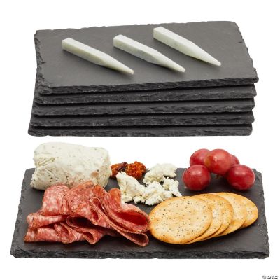 6 Pack Mini Slate Charcuterie Boards for Individual Platter and Cheese ...