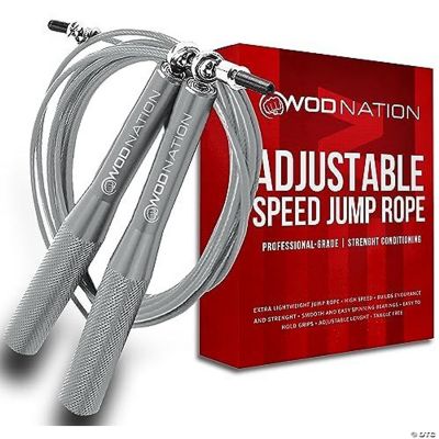 Aluminum Handle High Speed Adjustable Jump Rope for Women and Men ...