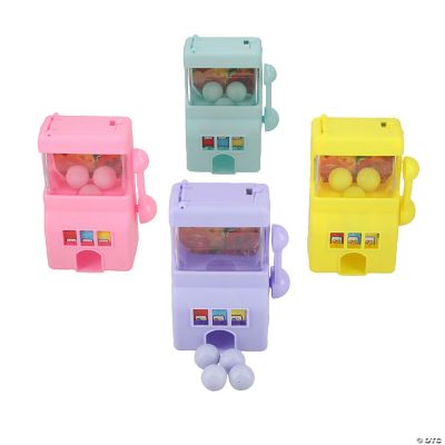 2 3/4" x 3 3/4" Mini Slot Machine Plastic Gumball Dispensers - 12 Pc ...