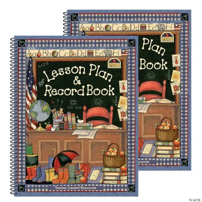 Teacher Created Resources Susan Winget Lesson Plan & Record Book, Pack ...