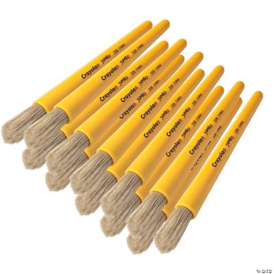 Crayola Jumbo Paint Brush, Pack of 12 | Oriental Trading