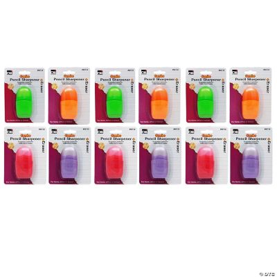 Charles Leonard Pencil Sharpener/Eraser Combo - 1 Hole with Eraser ...