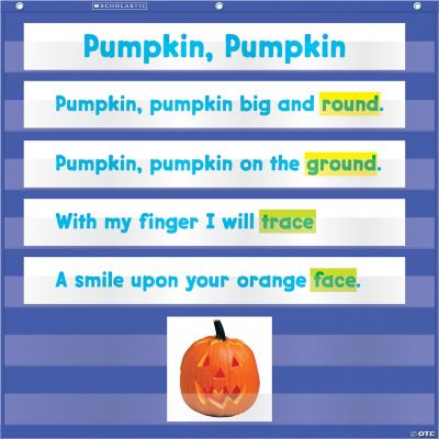 Scholastic Teaching Solutions Mini Pocket Chart, 7-Pocket, 28" x 28 ...