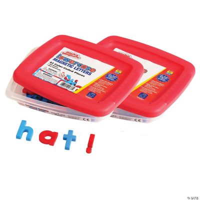 Educational Insights AlphaMagnets Color-Coded Lowercase, 42 Per Pack, 2 ...