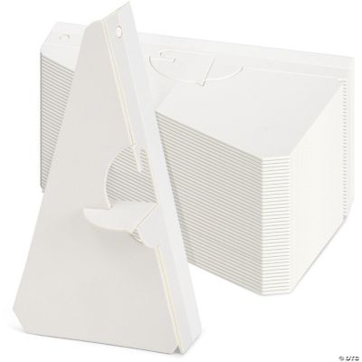 50 Pack Cardboard Easel Backs, Self-Stick Easel Stand for Picture ...