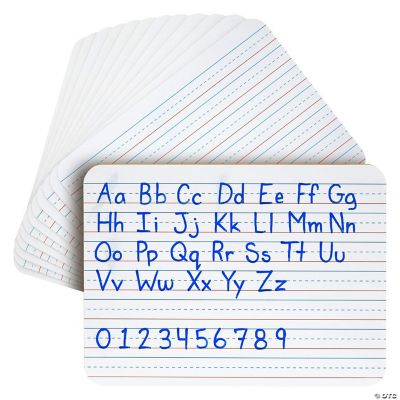 12 Pack Double Sided Small Dry Erase White Boards - Lap Whiteboards for ...