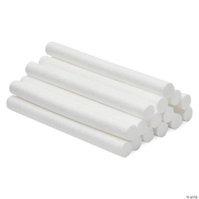 15 Pack Foam Cylinder for DIY Crafts Art Modeling, White, 0.9 x 10 ...