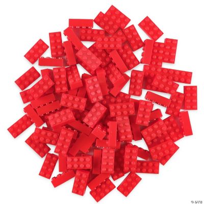 Classic Bricks Starter Kit, Red, 96 Pieces, 2x4 Studs, Building ...