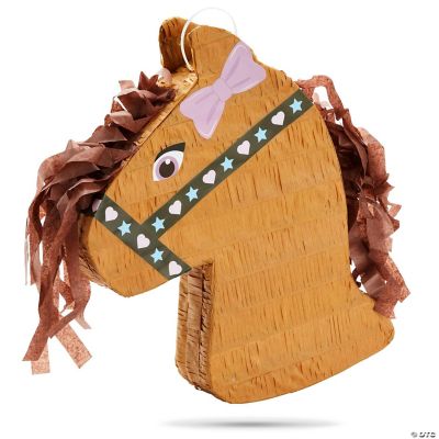 Small Pony Design Pinata for Wild West Horse Themed Cowgirl Birthday ...