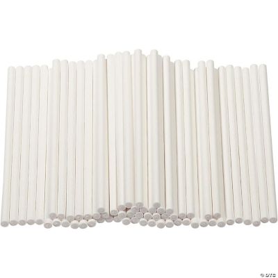 300 Pack Cake Pop Sticks - 4-Inch Paper Treat Sticks for Lollipops ...