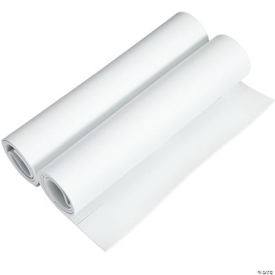 2 Pack White EVA Foam Roll, 3mm High Density Sheets for Crafts, Cosplay ...