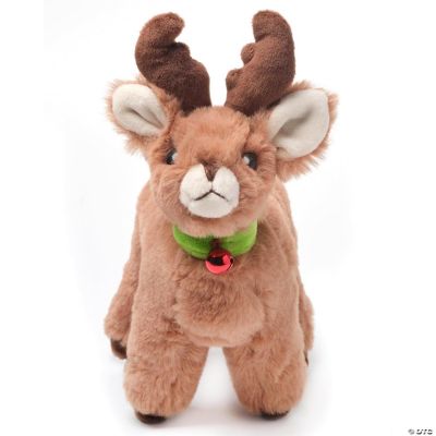 Jolly Reindeer Stuffed Animal, 6 Inch Christmas Plush Gifts for Kids ...