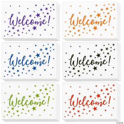 36 Pack Bulk Welcome Cards with Envelopes for Guests, Employees ...