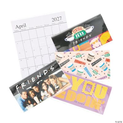6 1/2" x 3 1/2" 2026 - 2027 FRIENDS™ Pocket Planner Calendars - 12 Pc ...