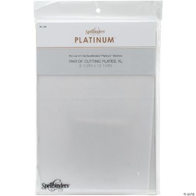 Spellbinders Platinum Cutting Plates 2/Pkg-X-Large 12.25"X8.5 ...