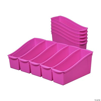 ECR4Kids Linking Book Bin, Neon Purple, 10-Piece | Oriental Trading