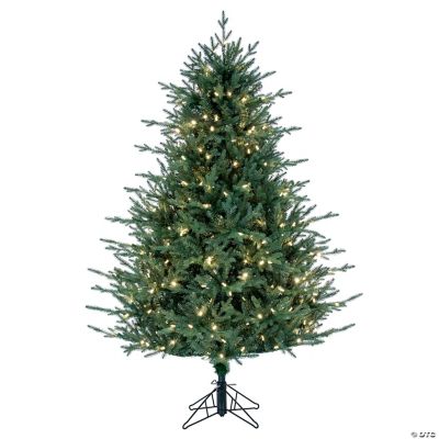 Vickerman 5.5' Itasca Fraser Artificial Christmas Tree, Warm White LED ...