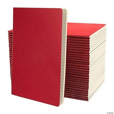 30 Pack Lined A5 Notebooks for Work, Travel, Business, School and More ...
