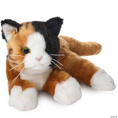 Bearington Collection Callie Plush Stuffed Animal Calico Cat with Ultra ...
