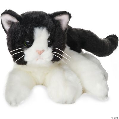 Bearington Collection Domino Plush Stuffed Animal Black and White ...