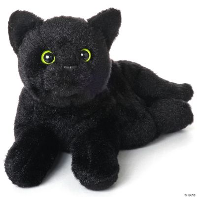Bearington Collection Small Plush Stuffed Animal Black Cat, 8 Inch ...