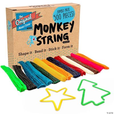 Monkey String from The Original Monkey Noodle - 500 Piece Jumbo Pack ...