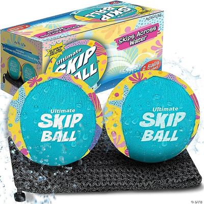 2 Pack Ultimate Skip Ball – Water Bouncing Ball, Create Memories with ...