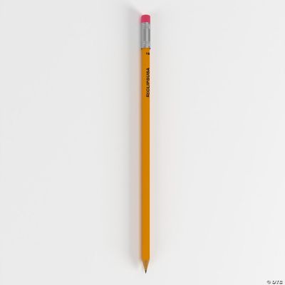 E-Clips USA #2 HB Woodcased Pencils - Non-sharpened, Yellow | Oriental ...