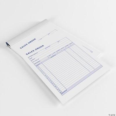 E-Clips USA White Carbonless Sales Order Receipt Books - 5.5 X 8.5 ...