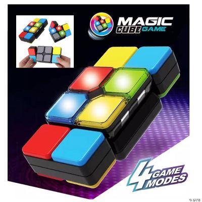 Magic Cube Flip Slide Match Memory Game Electronic Handheld Fidget Toy Single or Multiplayer ...