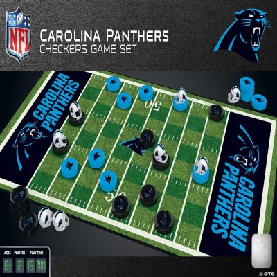 Officially licensed NFL Carolina Panthers Checkers Board Game ages 6 ...
