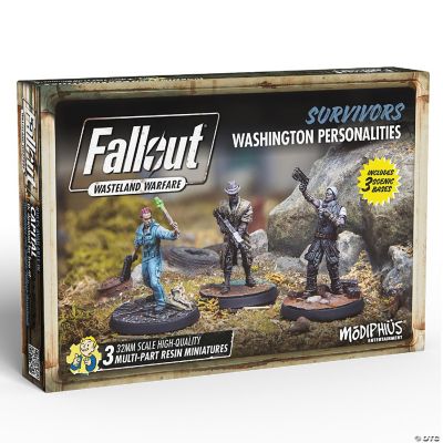 Fallout Wasteland Warfare: Survivors: Washington Personalities ...