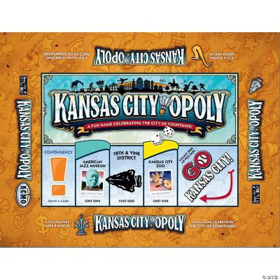 Late For The Sky: Kansas City-Opoly Family Board Game, Ages 8 ...